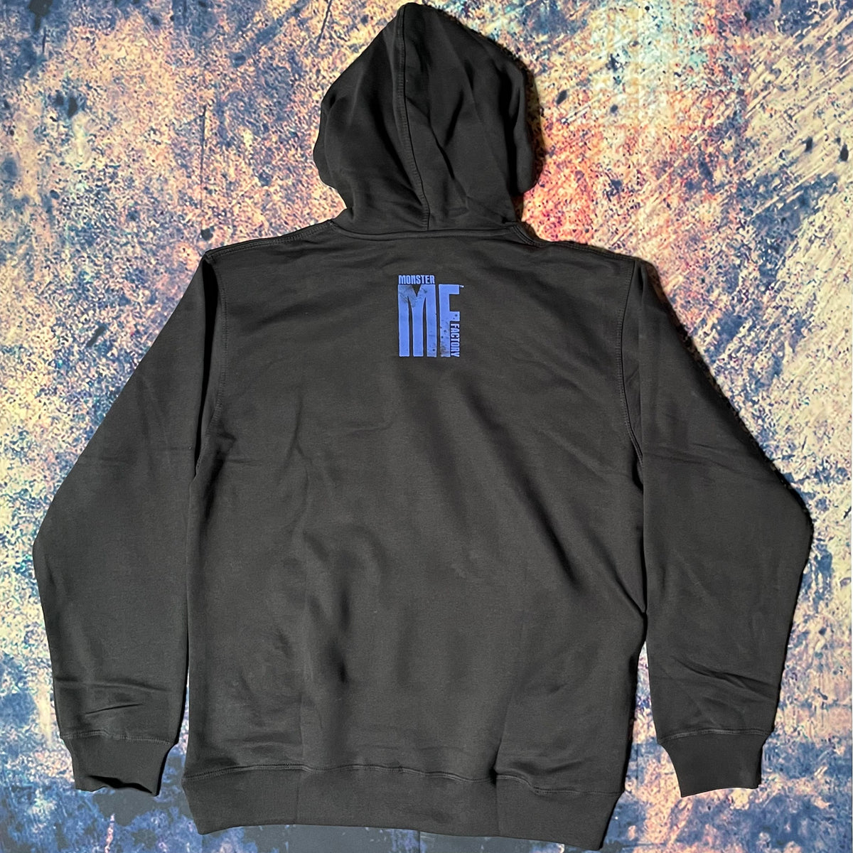 Royal Blue Logo Hoodie – Monster Factory