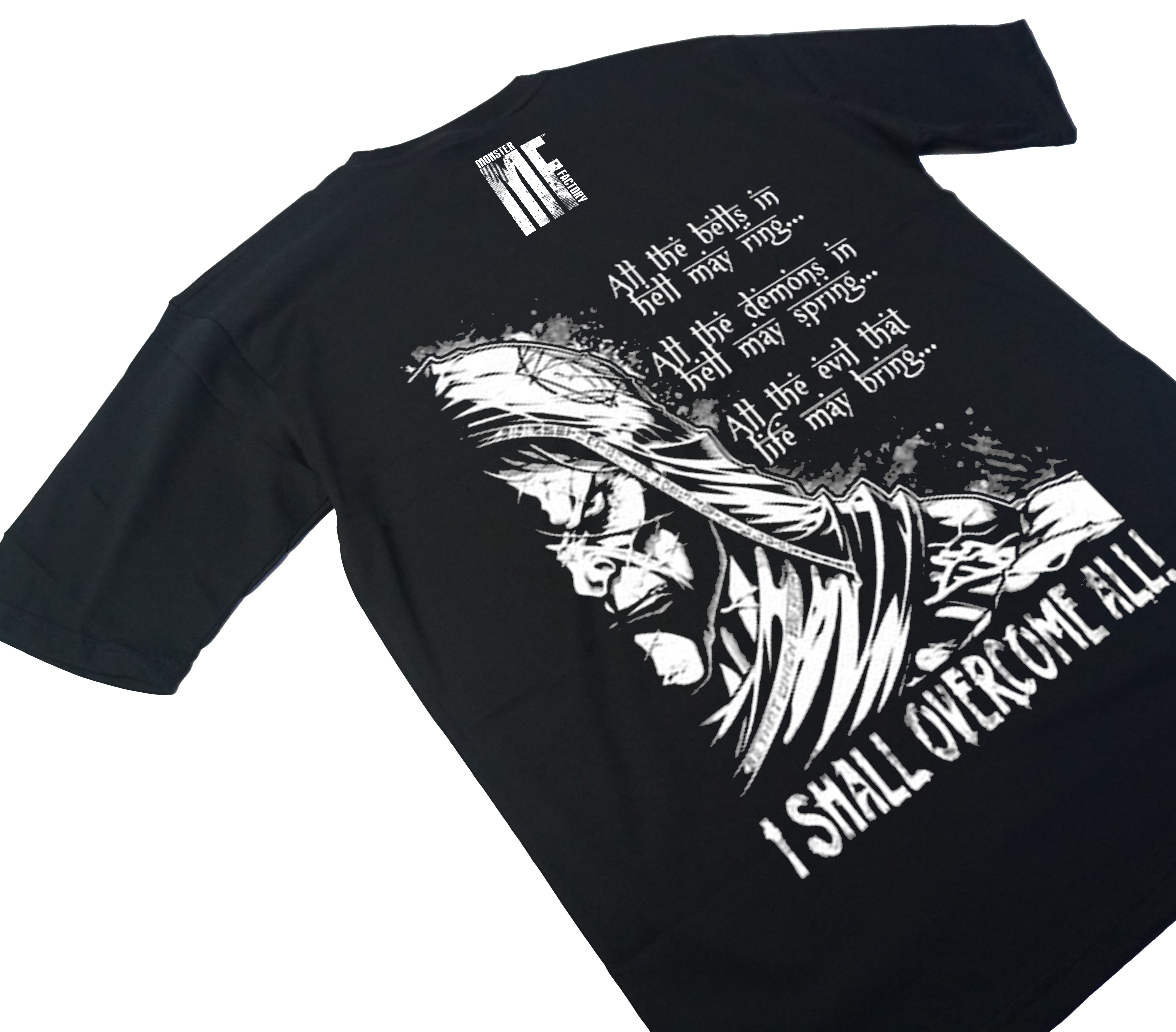 I shall overcome oversized T-Shirt – Monster Factory