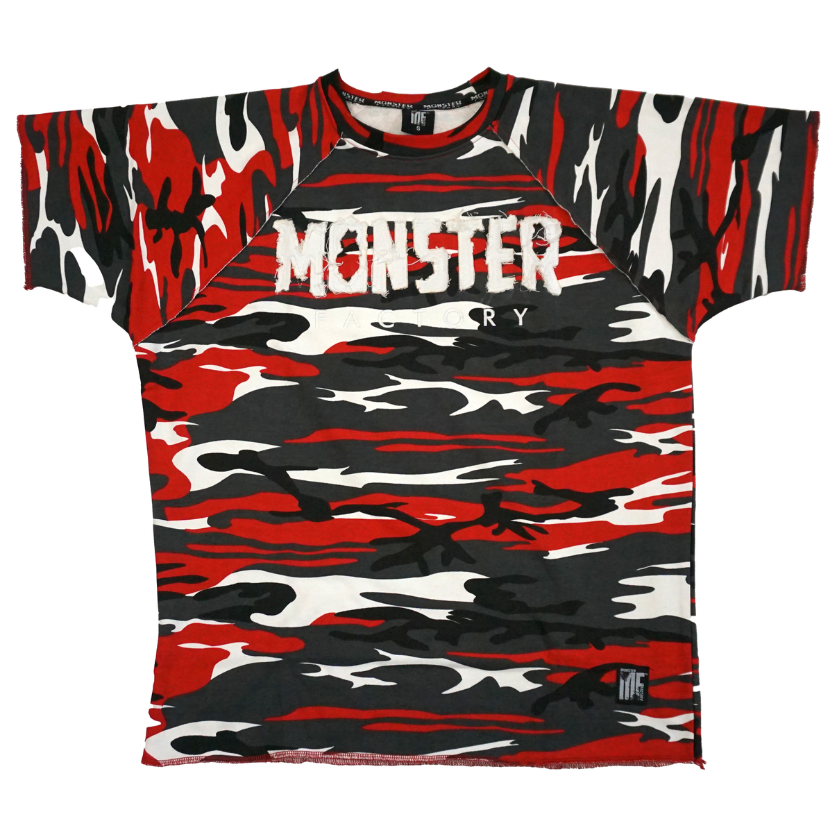Red camo Oversized ragtop – Monster Factory