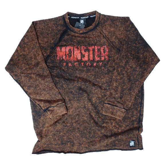 Oversized Red Apocalypse Longsleeve Ragtop – Monster Factory